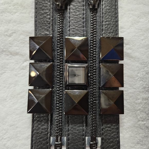 Karl Lagerfeld | Accessories | Karl Lagerfeld Black Pyramid Watch ...